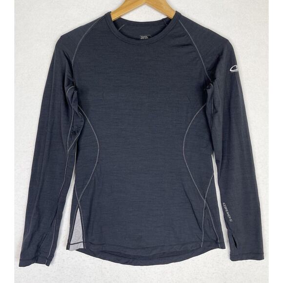 Icebreaker | Tops | Icebreaker Womens Small 20 Merino Wool Ls Baselayer ...